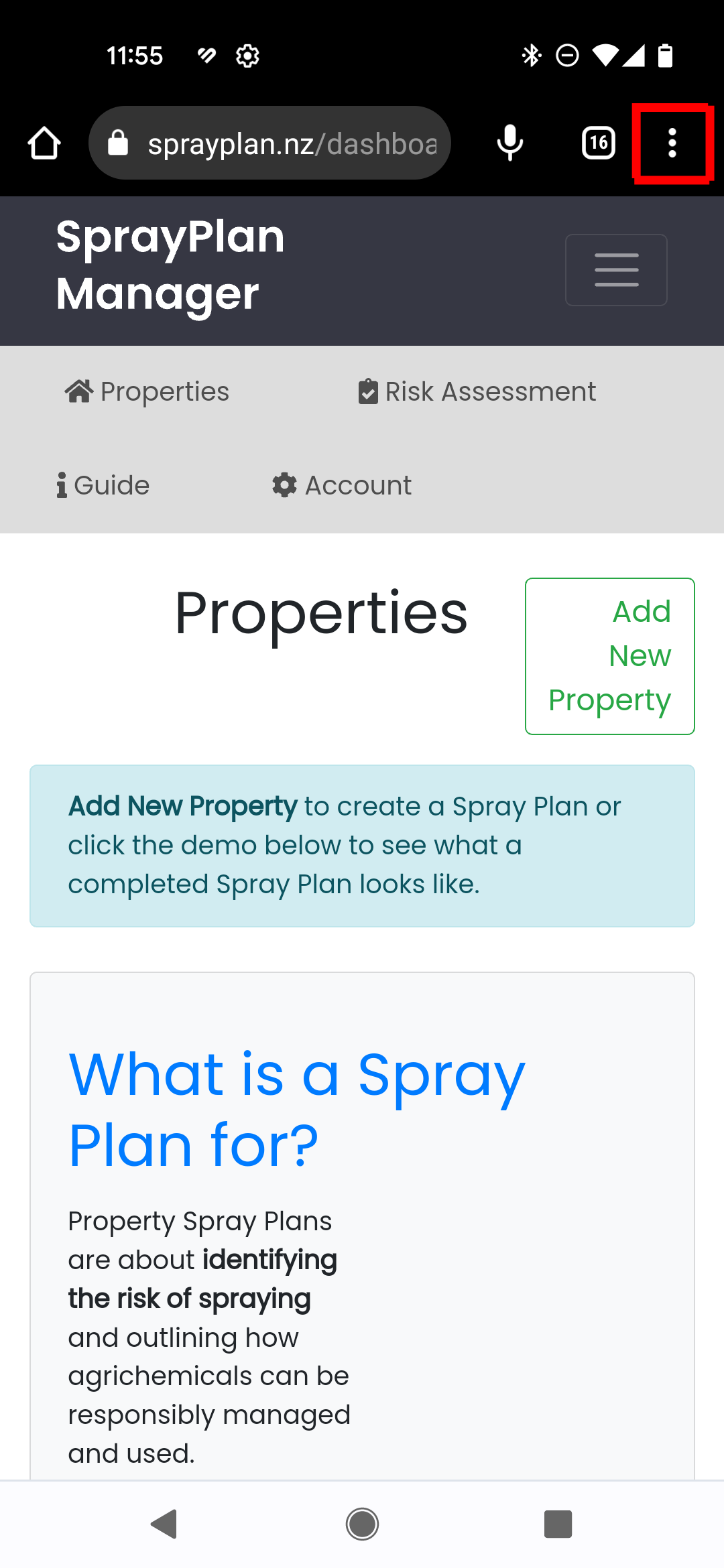 Spray Plan Guide | HortPlus Knowledge Wiki